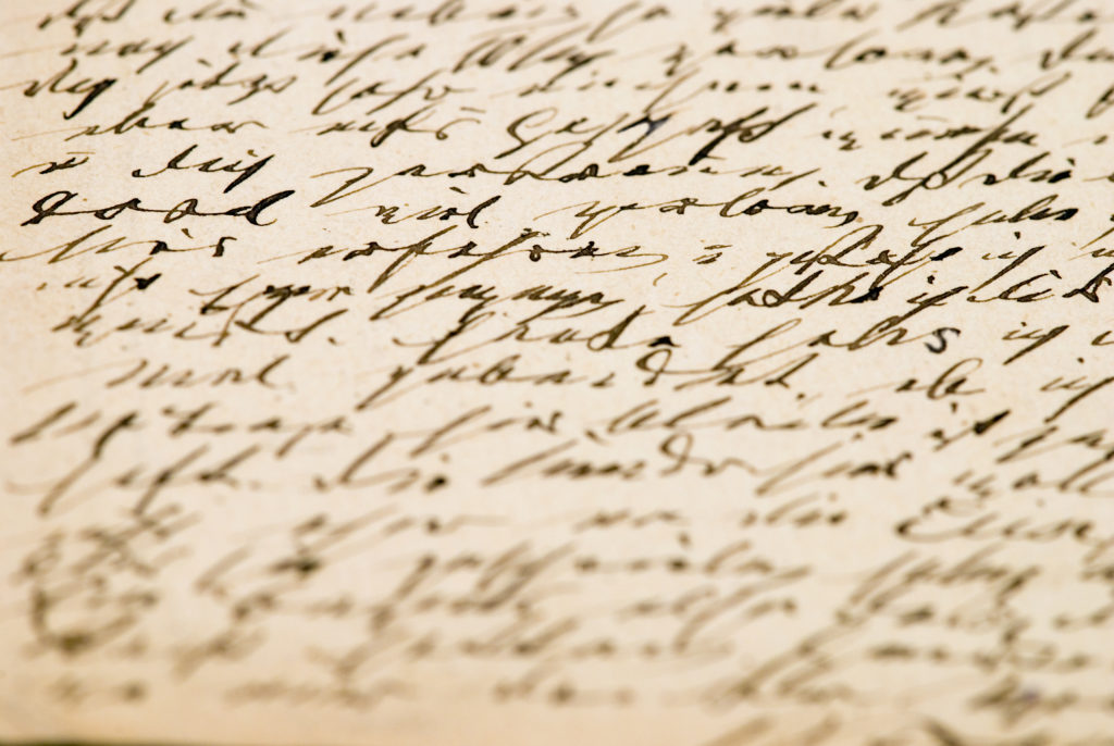 Tips For Reading Old Handwriting | Heritage Consulting